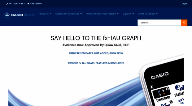 casioeducation.com.au - One moment, please... - Casioeducation