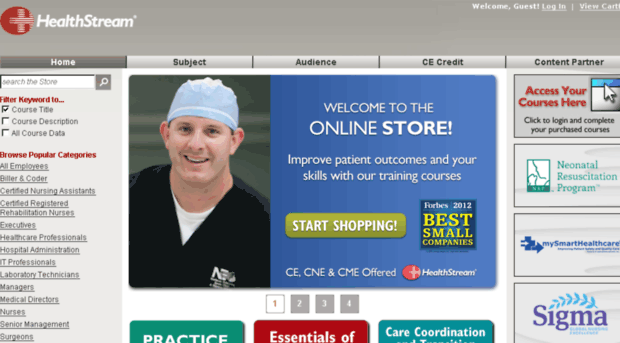 catalog.healthstream.com - HealthStream Online Store - Catalog Health ...