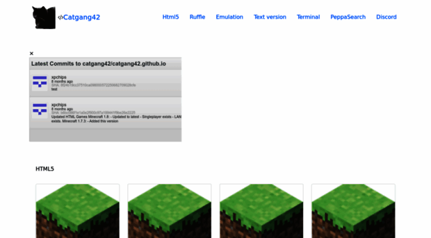 catgang42.github.io - Catgang42 - Home Page - Catgang42 Github