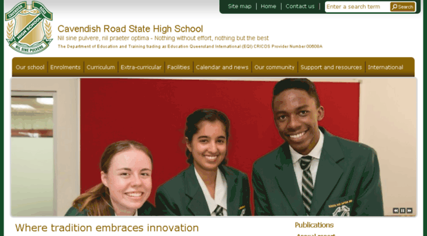 cavroadshs.eq.edu.au - Cavendish Road State High Scho... - Cav Road Shs Eq