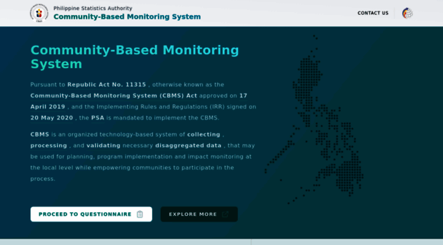 cbms.psa.gov.ph - Community-Based Monitoring Sys... - Cbms Psa