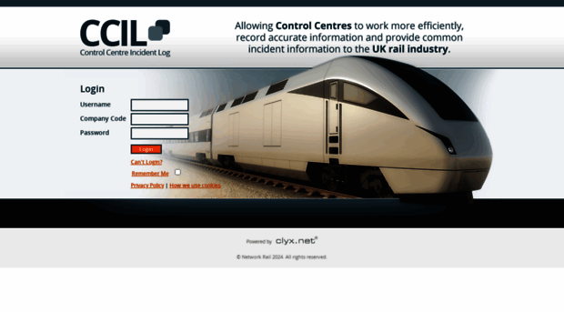ccil.clyx.net - Control Centre Incident Log - Ccil Clyx