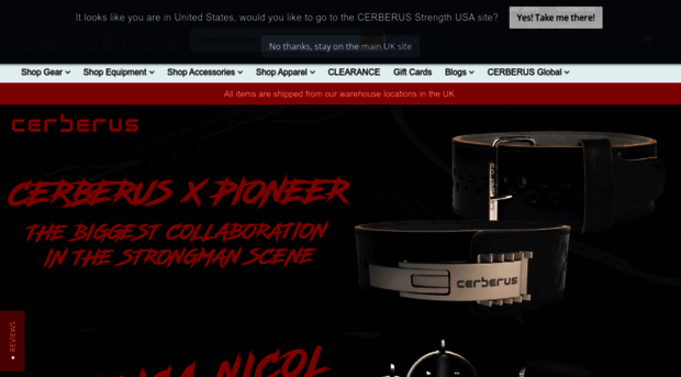 cerberus-strength.com.au - CERBERUS Strength Australia - CERBERUS Strength