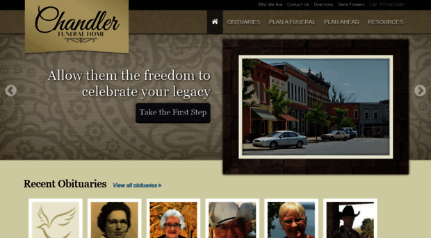 chandlerfuneral.com - Chandler Funeral Home - De Que... - Chandler Funeral