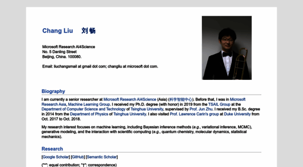 changliu00.github.io - Chang Liu - Microsoft Research - Chang Liu 00 Github