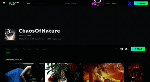 chaosofnature.deviantart.com - ChaosOfNature User Profile | D ...