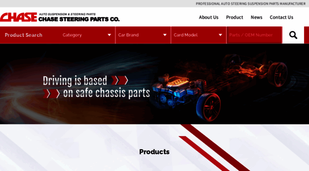chasesteeringparts.tw - AUTO STEERING SUSPENSION PARTS... - CHASE ...