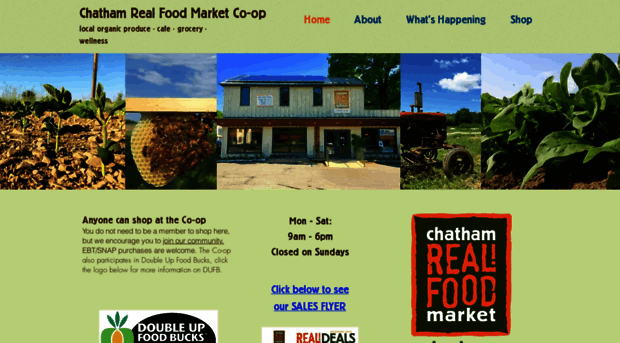 chatham.coop - Home | Chatham Real Food Marke... - Chatham