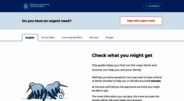 check.msd.govt.nz - Check what you might get - Check Msd