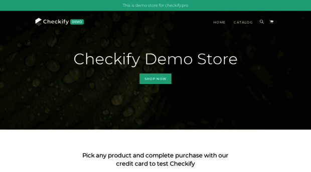 checkify-demo.myshopify.com - Checkify Demo Store – checkify... - Checkify Demo Myshopify