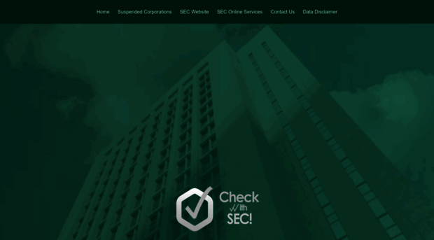 checkwithsec.sec.gov.ph - Check with SEC - Check With SEC