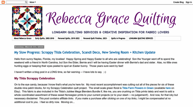 cheekycognoscenti.blogspot.com - Rebecca Grace Quilting ...