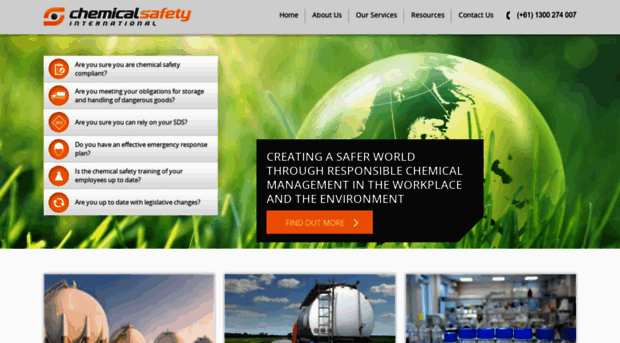 chemicalsafety.com.au - Chemical Safety Management Ser... - Chemical Safety