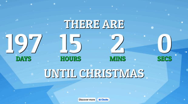 christmascountdown.holiday - How Many Days Until Christmas ...