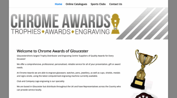 chromeawards.co.uk - Chrome Awards | Trophy Distrib... - Chrome Awards