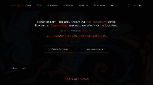 chromiecraft.com - ChromieCraft 3.3.5 progressive... - Chromie Craft