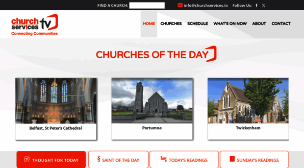 churchservices.tv - ChurchServices.tv live mass an... - Church Services
