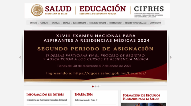 cifrhs.salud.gob.mx - Cifrhs Salud