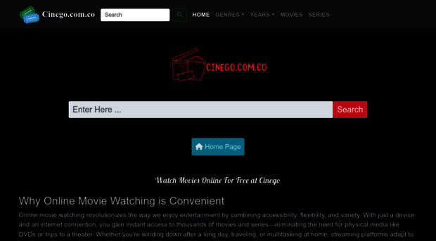 cinego.com.co - Watch free movies online | Cin... - Cinego