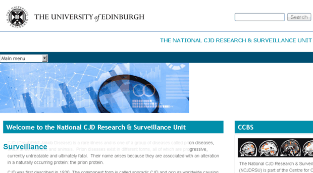 cjd.ed.ac.uk - THE NATIONAL CJD RESEARCH & SU... - CJD Ed