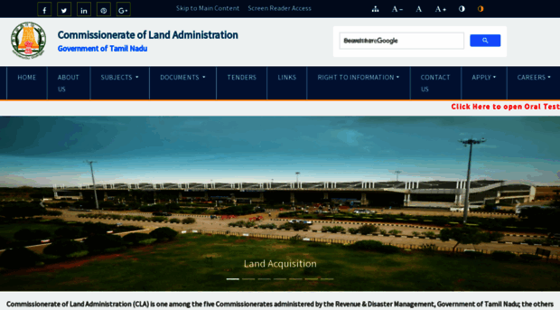 cla.tn.gov.in - Home - CLA - CLA Tn