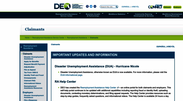claimdate.myflorida.com - Claimants - FloridaJobs.org - Claimdate My ...