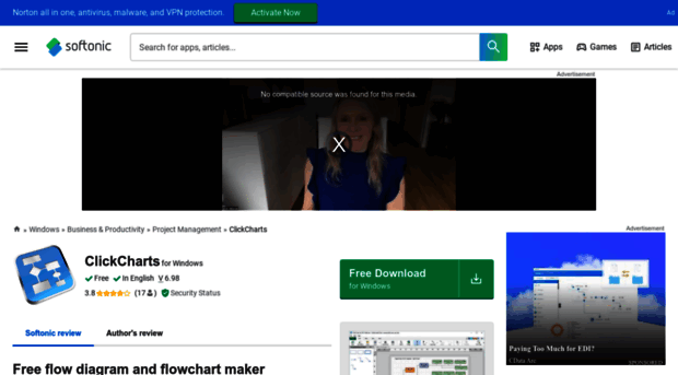 clickcharts-flowchart-software.en.softonic.com - ClickCharts - Download ...