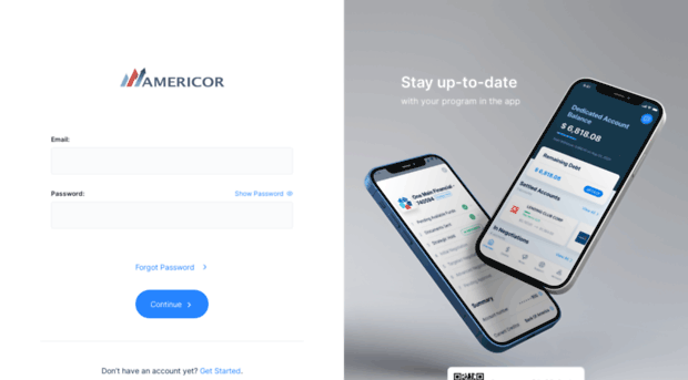 client-beta.americor.com - Sign In to Your Account | Amer... - Client ...