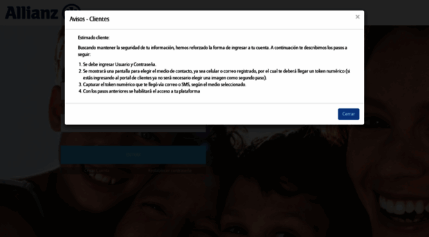 clientes.allianz.com.mx - Login - Portal Clientes - Clientes Allianz