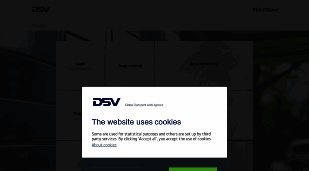 clientzone.za.dsv.com - DSV ClientZone | Online courie... - Client Zone ...