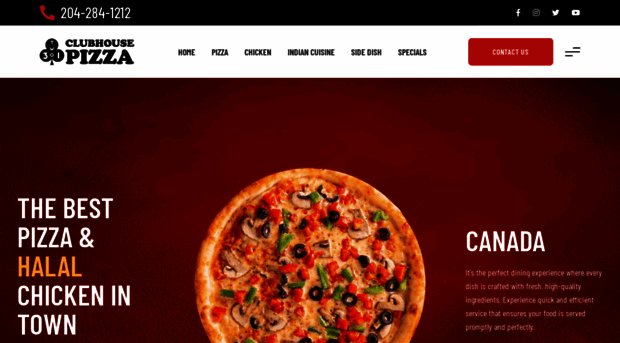 clubhousepizza.ca - Take-Out Pizza in Winnipeg | H... - Club House Pizza