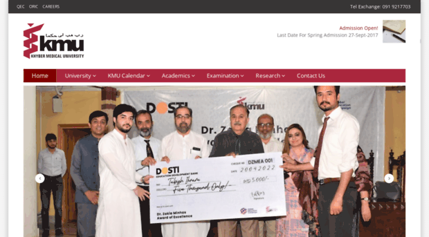 cms.kmu.edu.pk - Khyber Medical University - Ho... - Cms Kmu