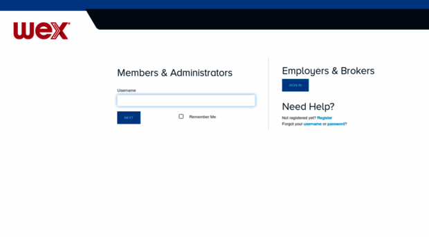 cobralogin.wexhealth.com - WEX Health, Inc. - Cobralogin WEX Health