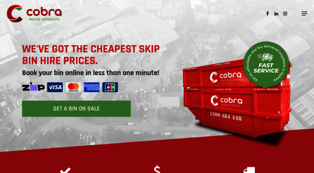 cobrawaste.com.au - Skip Bin Hire Sydney - Waste R... - Cobra Waste