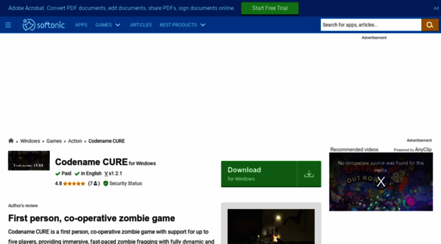 codename-cure.en.softonic.com - Codename CURE - Download - Codename ...