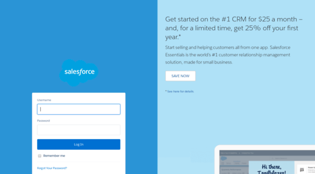 cogentco.my.salesforce.com - Login | Salesforce - Cogentco My Salesforce