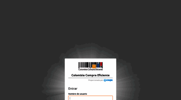 colombiacompra.coupahost.com - Página de inicio de Coupa ...
