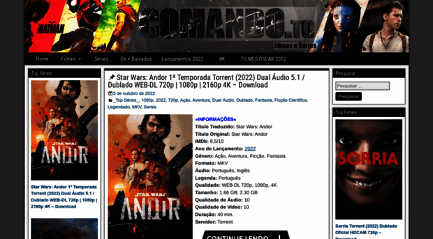 comando.la - Comando Torrents Filmes via To... - Comando