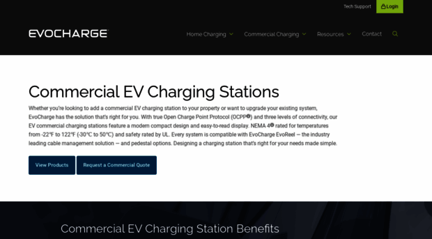 commercial.evocharge.com - Commercial EV Charging Station ...