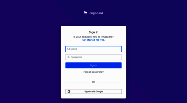 commonbond.pingboard.com - Sign In | Pingboard - Commonbond Pingboard