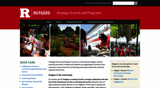 community.rutgers.edu - Home | Strategic Events and Pr... - Community ...
