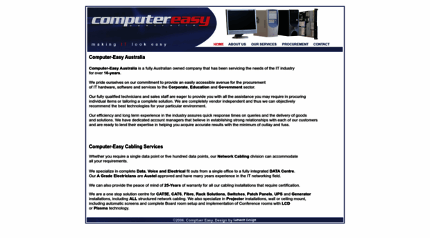 compeasy.com.au - Computer Easy - Making IT look... - Comp Easy