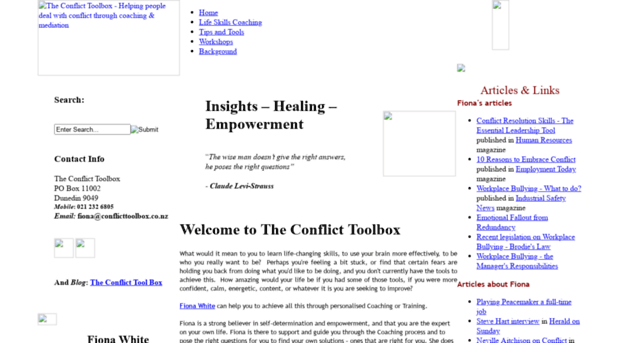 conflicttoolbox.co.nz - Introducing, The Conflict tool... - Conflict ...