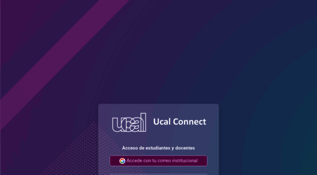 connect.ucal.edu.pe - UCAL Connect: Log in to the si... - Connect UCAL