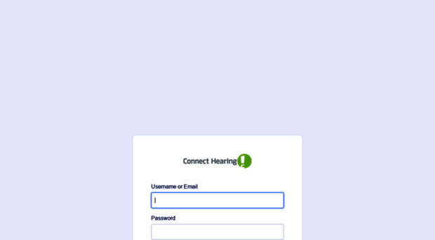 connecthearing.jotform.com - Login · Connect Hearing Inc - Connect Hearing Jotform