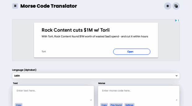 convertmorse.com - Morse Code Translator – Encode... - Convert Morse