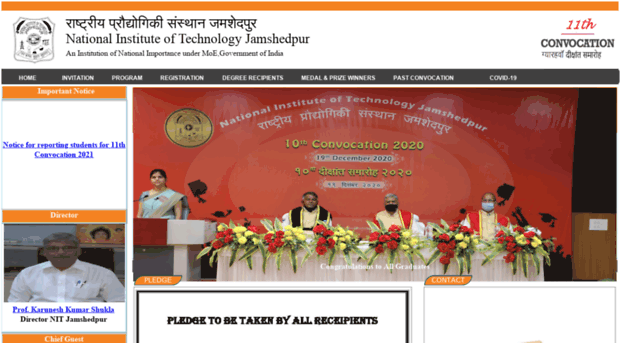 convocation.nitjsr.ac.in - Convocation Nitjsr