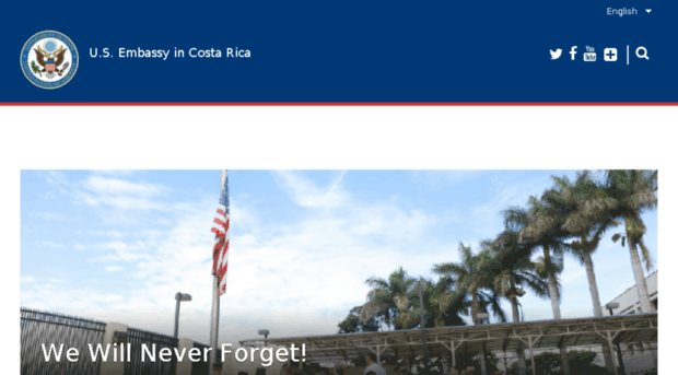 costarica.usembassy.gov - U.S. Embassy in Costa Rica - Costa Rica U S ...