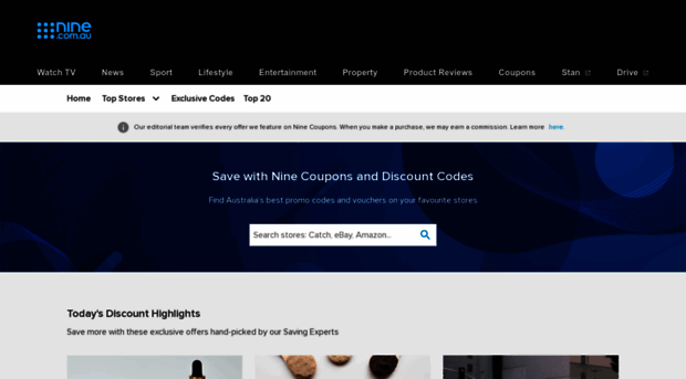 coupons.nine.com.au - Online Coupons and Discount co... - Coupons Nine