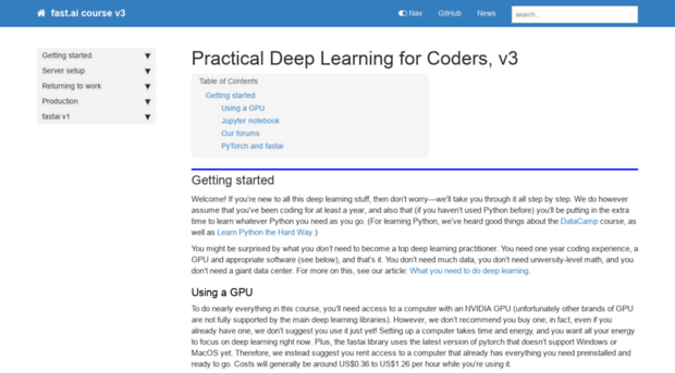 course-v3.fast.ai - Practical Deep Learning for Co... - Course V3 Fast